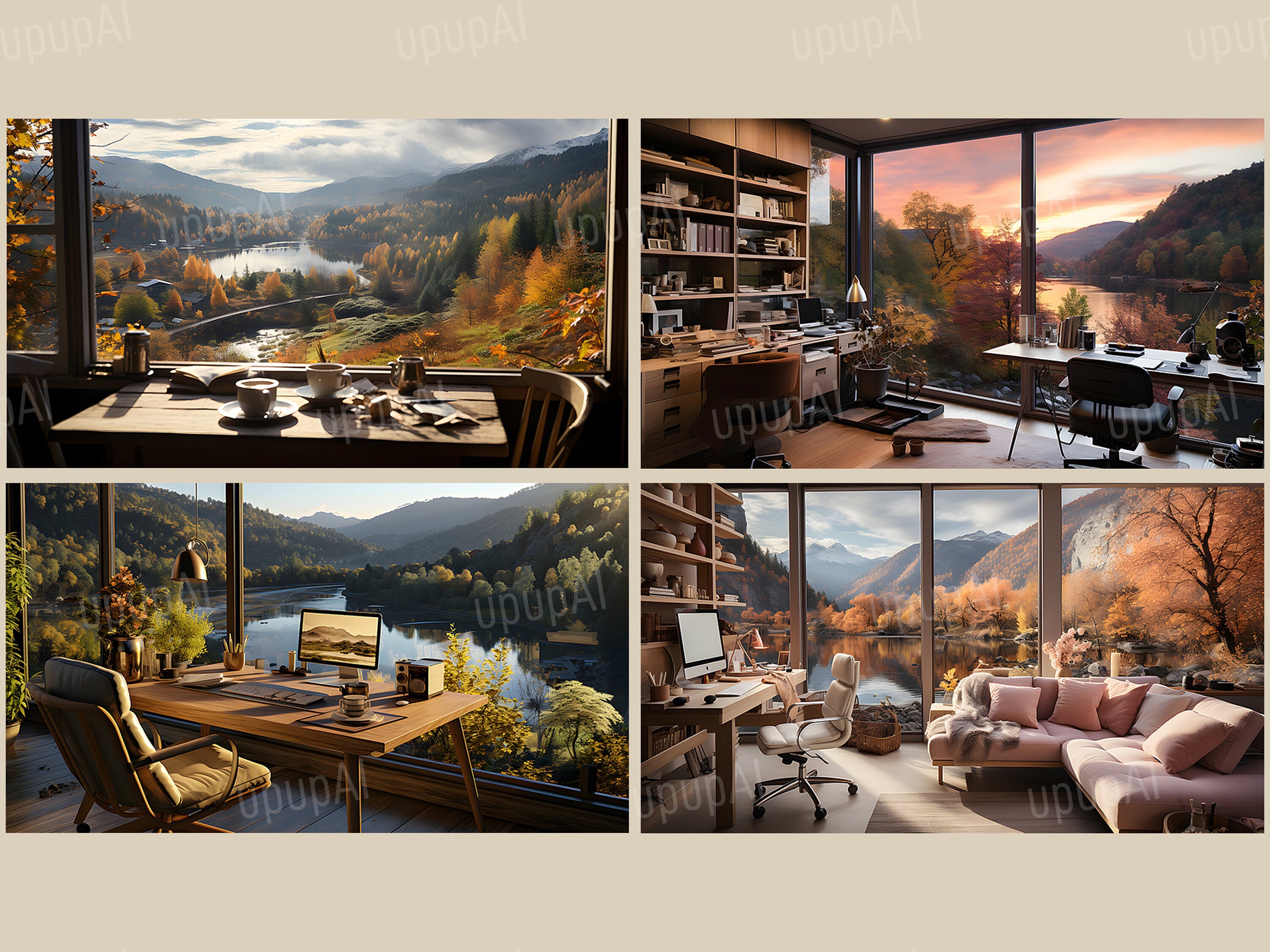 12 Autumn-themed Virtual Meeting and Desktop Background Images ...