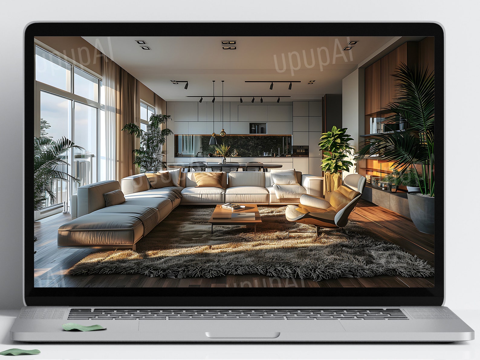 Zoom Background, Inviting Open Apartment Zoom Background, Sunlight ...