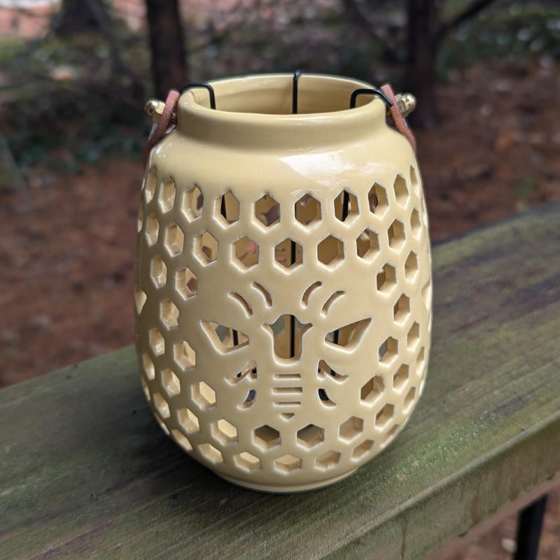 Ceramic Lantern - Etsy