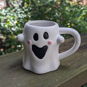 Ghost Coffee Mug Celebrate It With Wear to the Design - Etsy