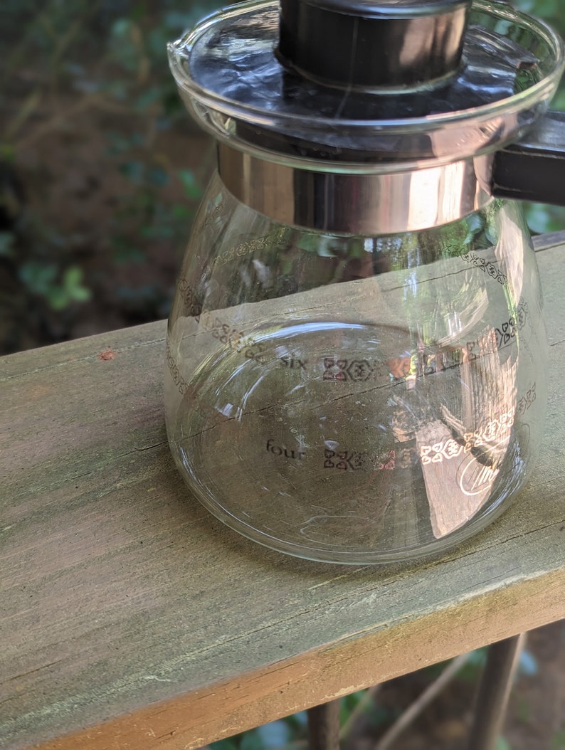 Vintage 4-6 Cup Pyrex Pour Over Coffee Pot Melitta Mid Century Modern ...