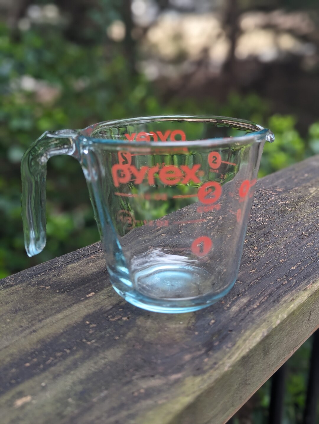 Aqua Pyrex 2 Cup Measuring Cups With Some Wear on the Labeling - Etsy