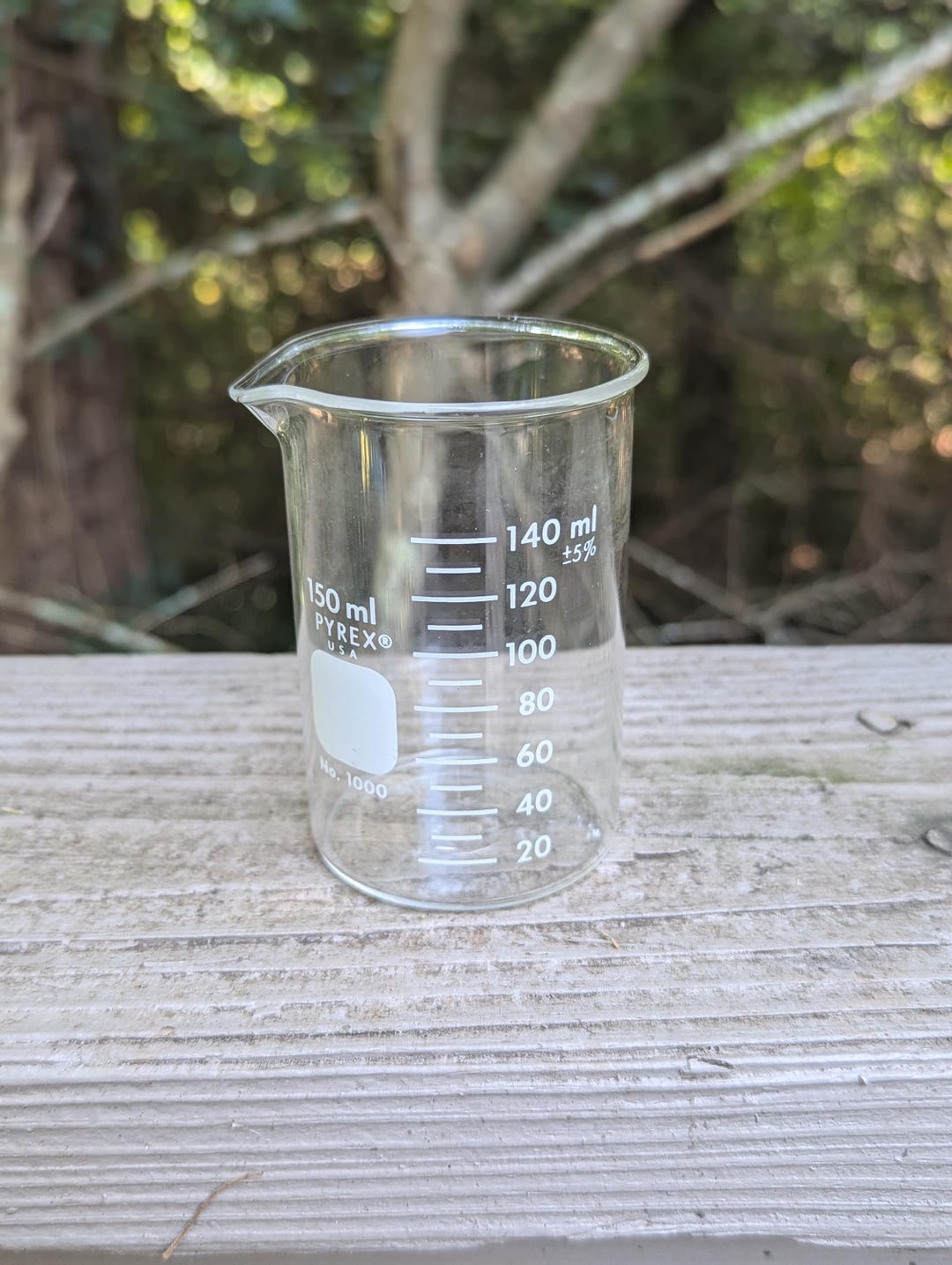 Pyrex 150ml Griffin Low Form Beaker No. 1000 With Minor Wear - Etsy