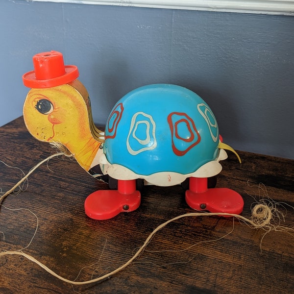 Turtle Pull Toy - Etsy