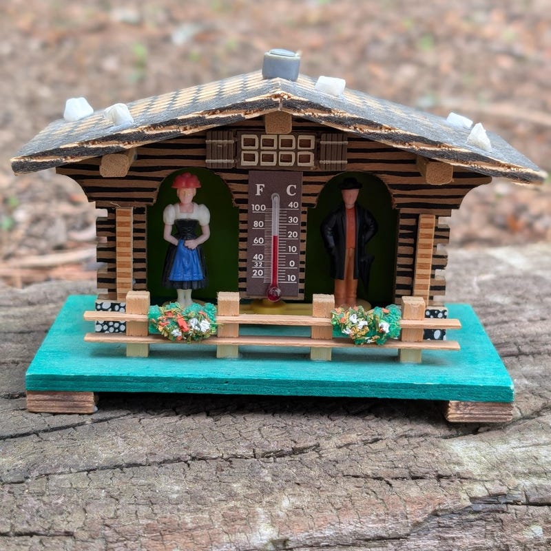 German Weather House - Etsy