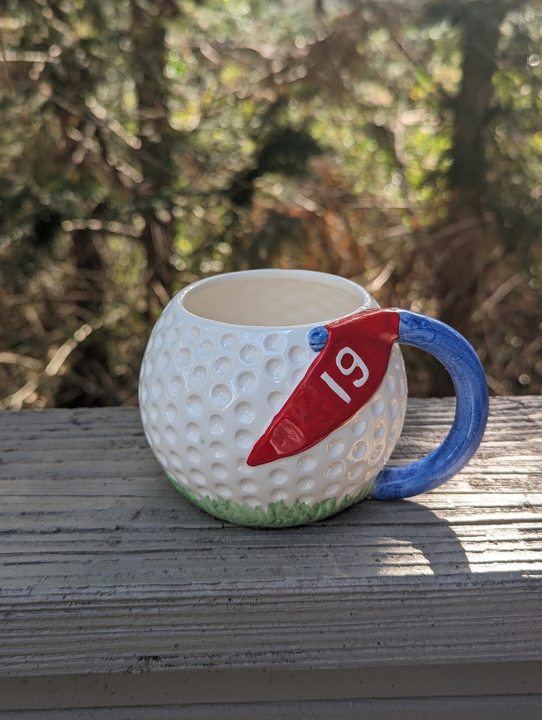 Golf Coffee Mug 19th Hole Golf Ball Mug for Coffee or Tea With - Etsy