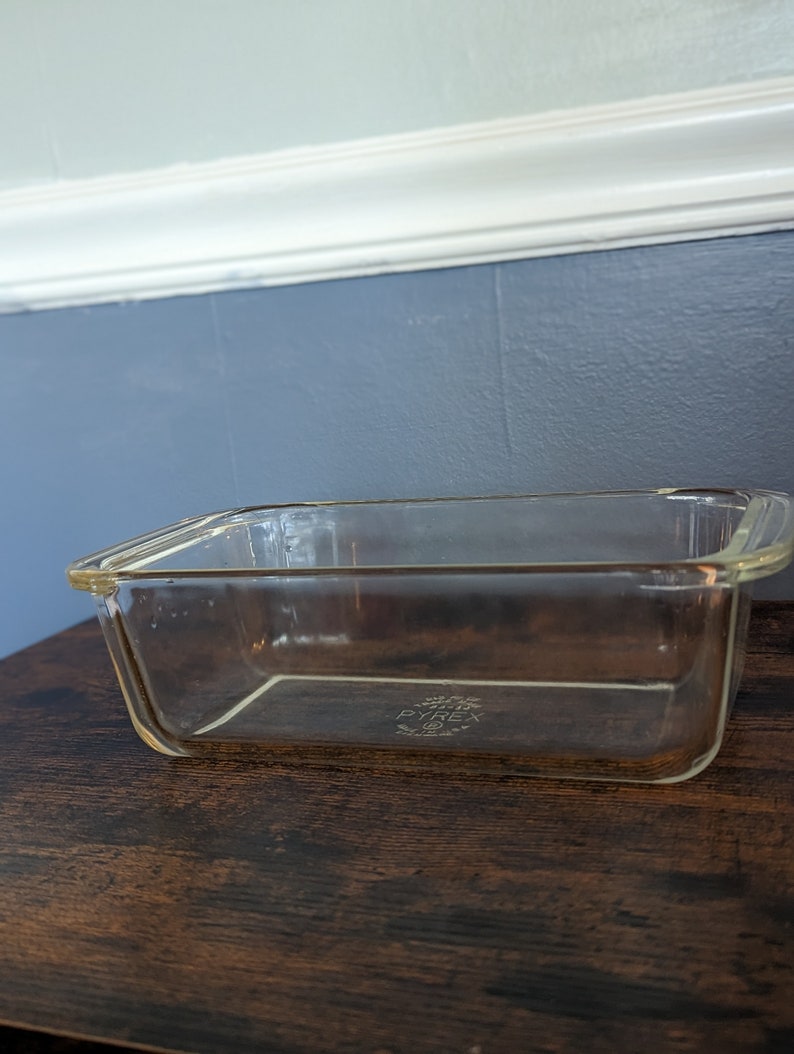 Vintage Pyrex 213 Clear Baking Loaf Dish 1.5 Qt Perfect for Bread or ...