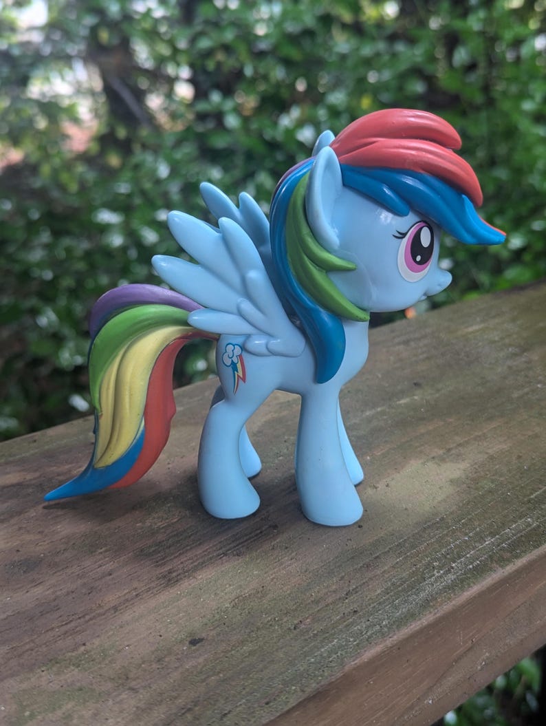 My Little Pony Rainbow Dash Funko 2012 Hasbro Hot Topic With Some Marks ...