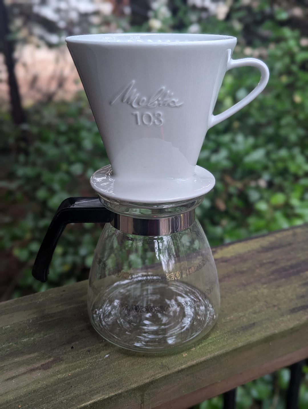 Vintage 4-6 Cup Pyrex Pour Over Coffee Pot Melitta Mid Century Modern ...