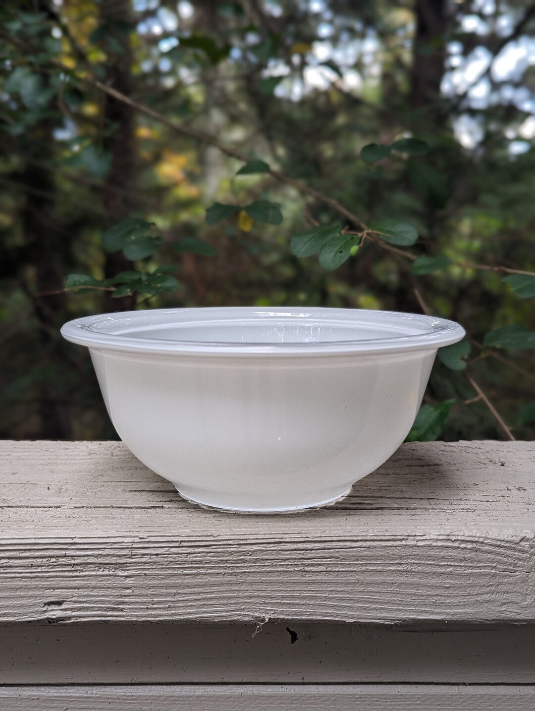 White Pyrex 322 1 Liter Mixing Bowl With Minor Wear and Tear - Etsy