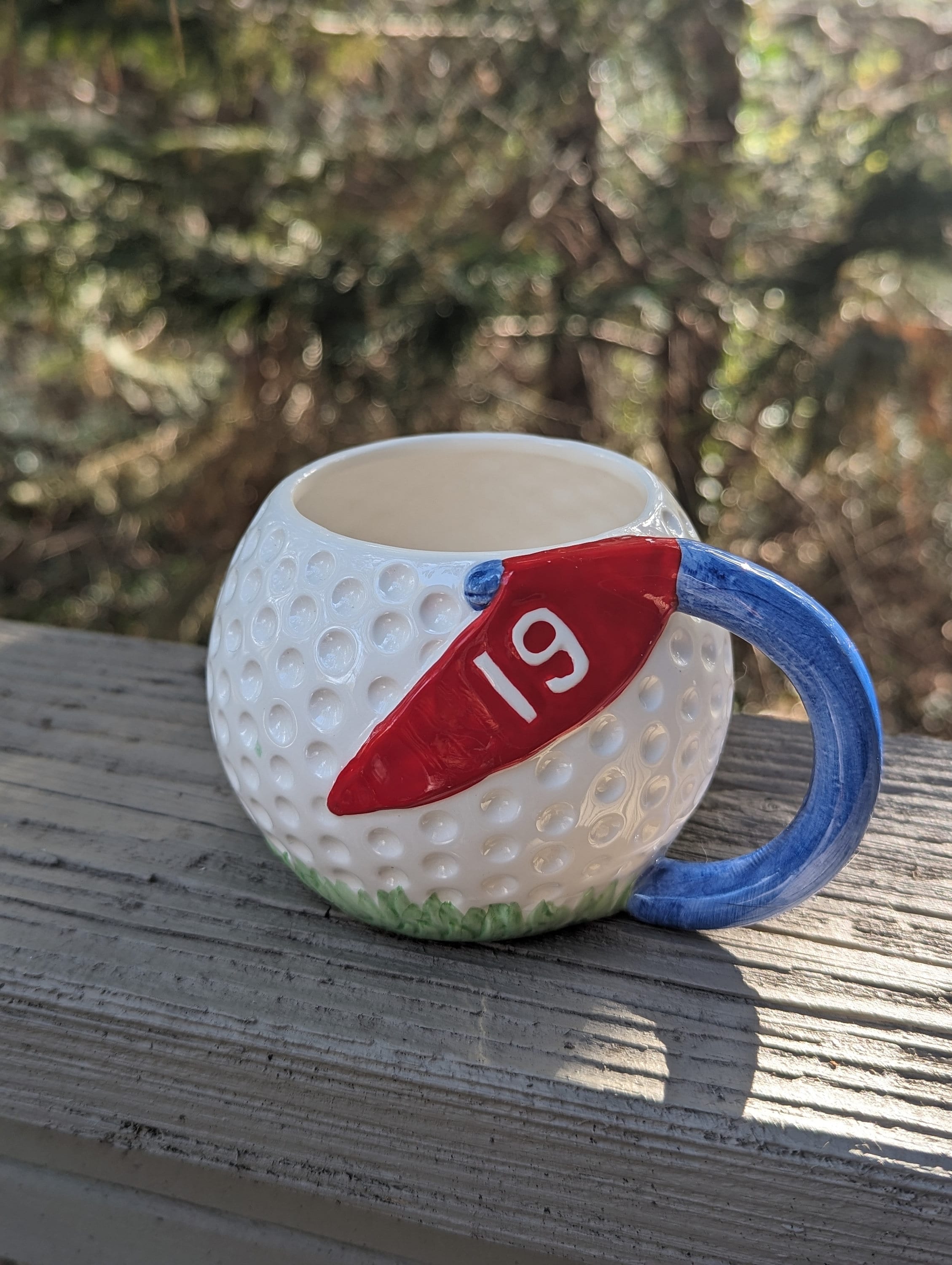 Golf Coffee Mug 19th Hole Golf Ball Mug for Coffee or Tea With - Etsy