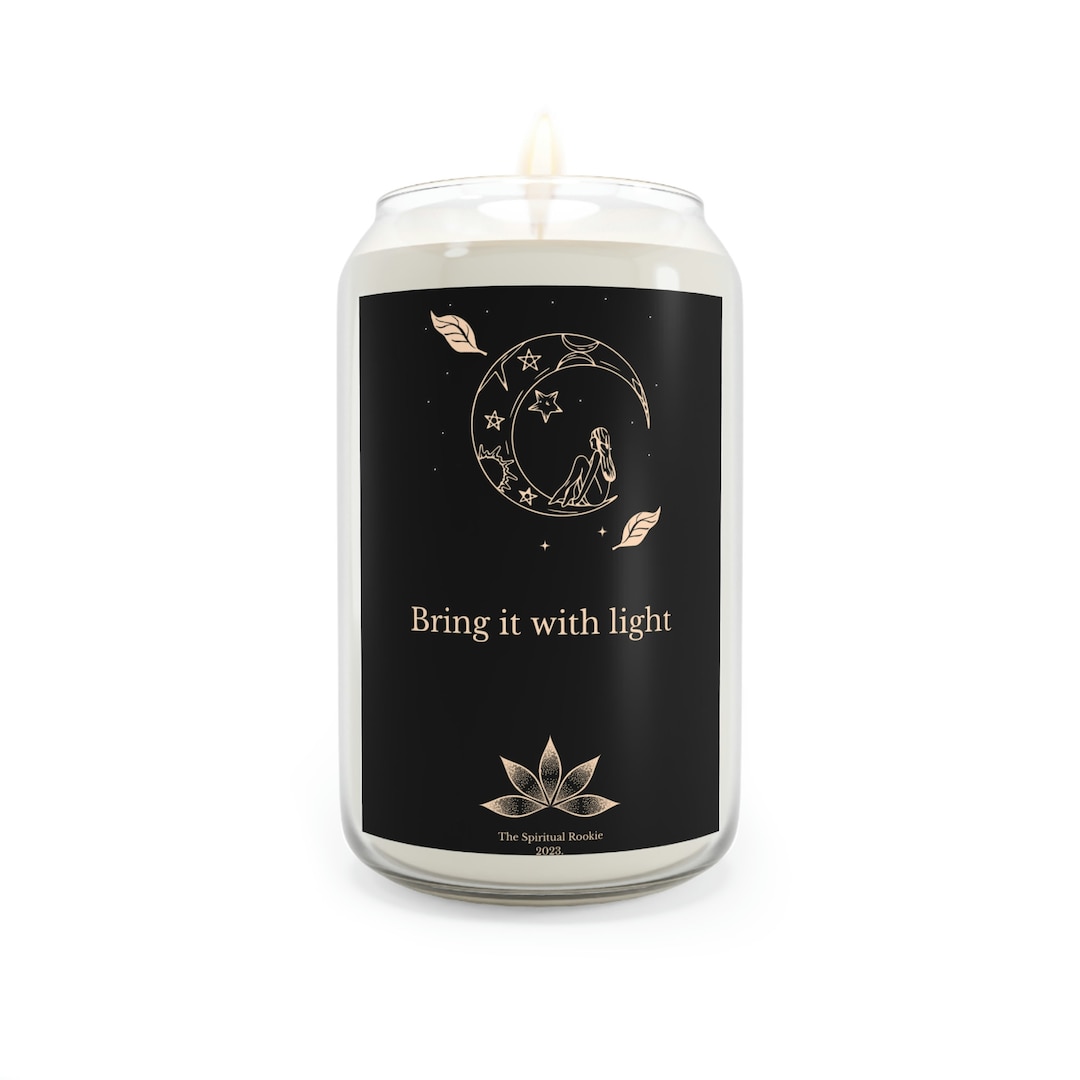The Spiritual Rookie Manifestation Candle. A Guiding Light Scented ...