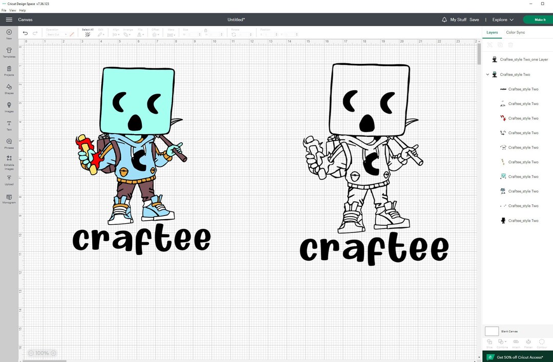 Craftee Gamer Digital Cut File - Etsy
