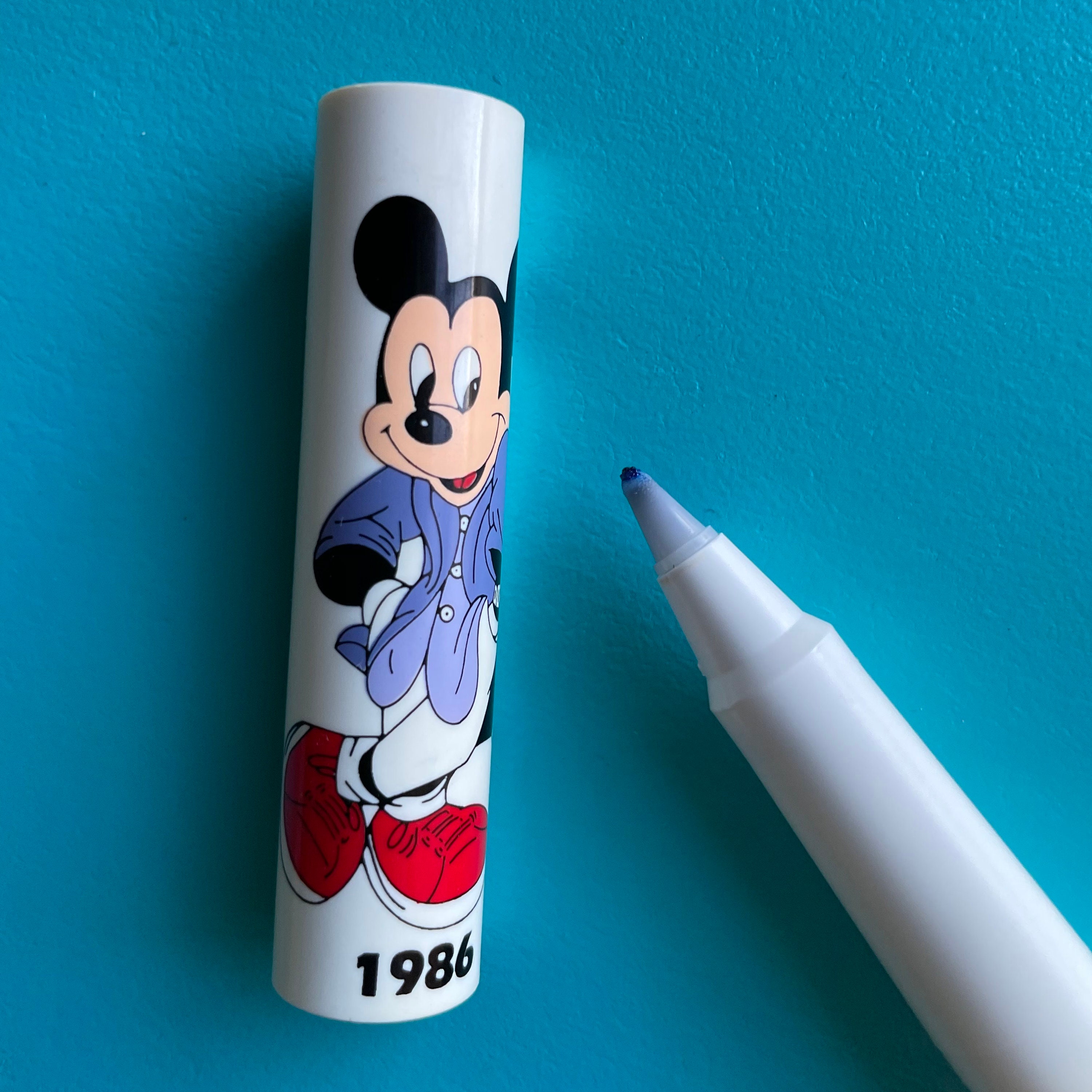 Vintage Mickey Mouse Timeline Pens - Disney Store - Etsy