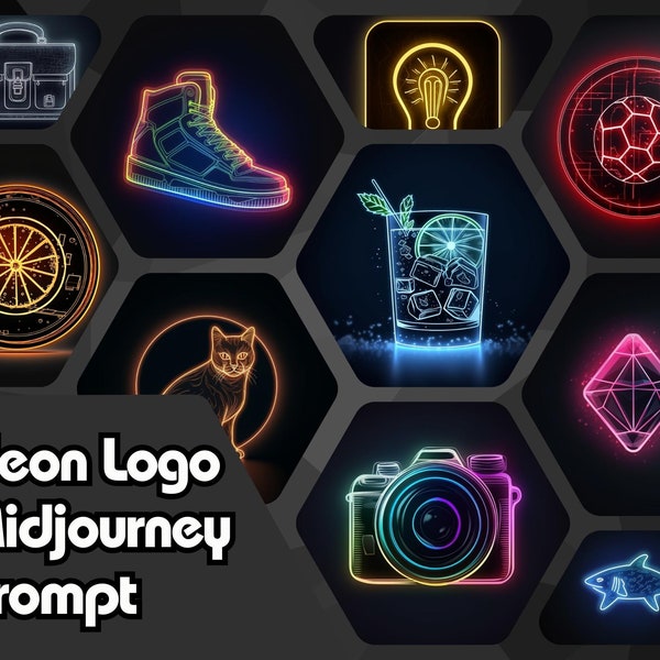 Midjourney Prompt Logo Design - Etsy UK