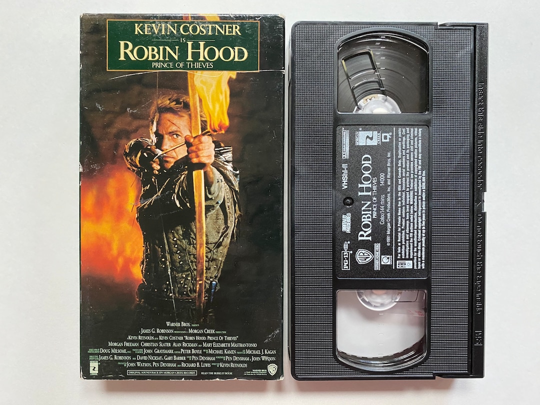 Robin Hood Prince of Thieves 1991 VHS Video Movie Film - Etsy