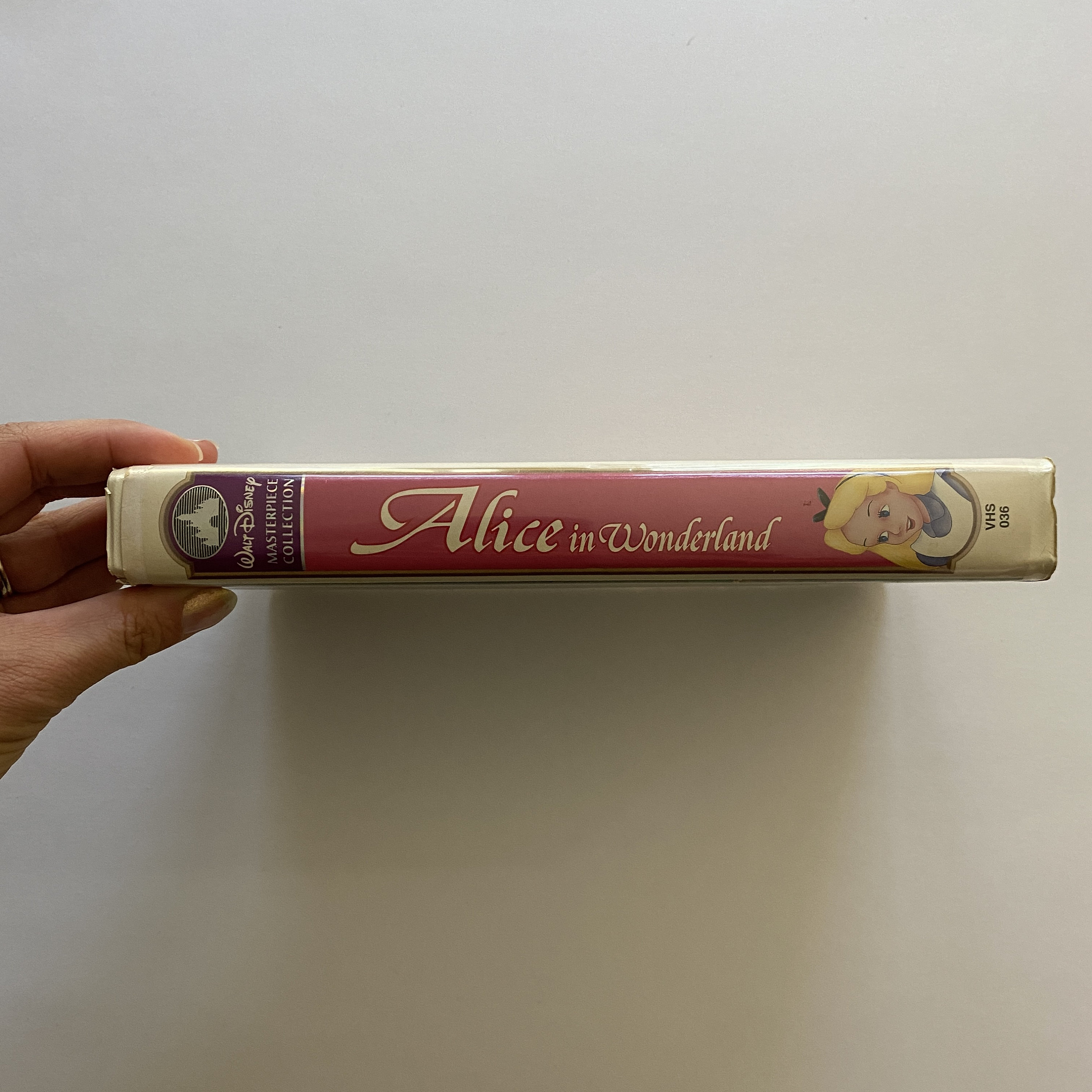Alice in Wonderland Disney VHS 1951 Masterpiece Collection 1990s Re ...