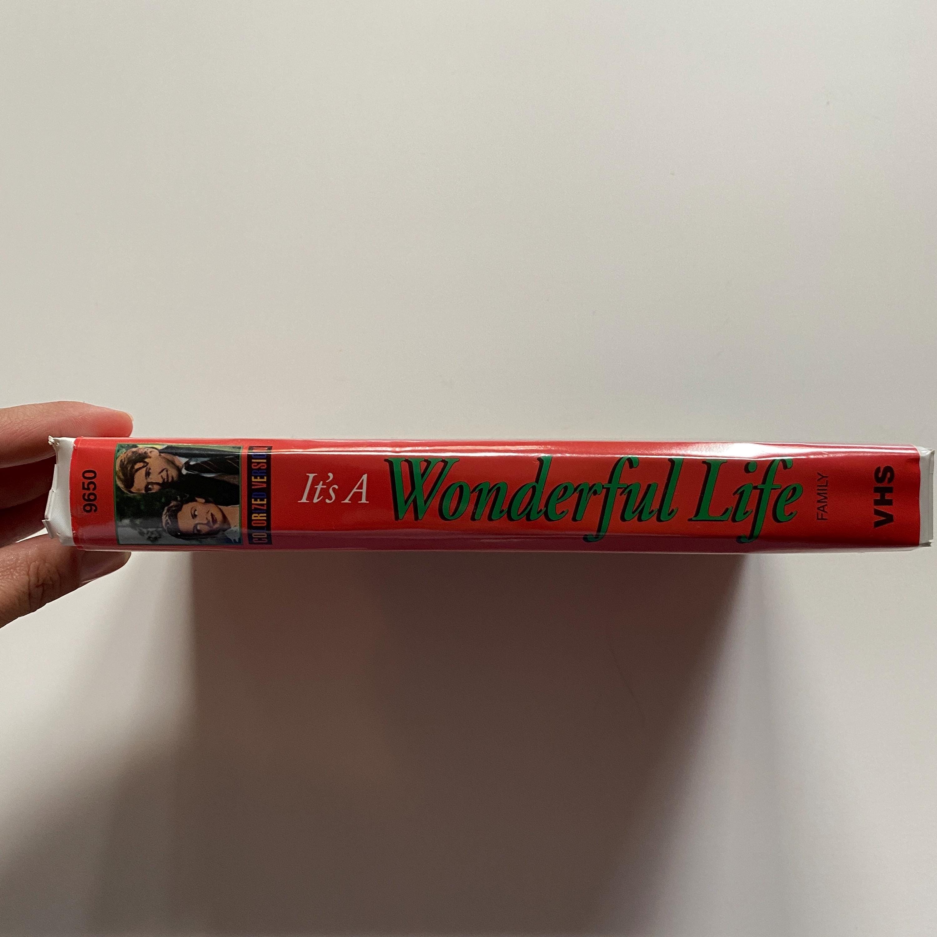 It's a Wonderful Life VHS Christmas Classic From 1946 - Re-released ...