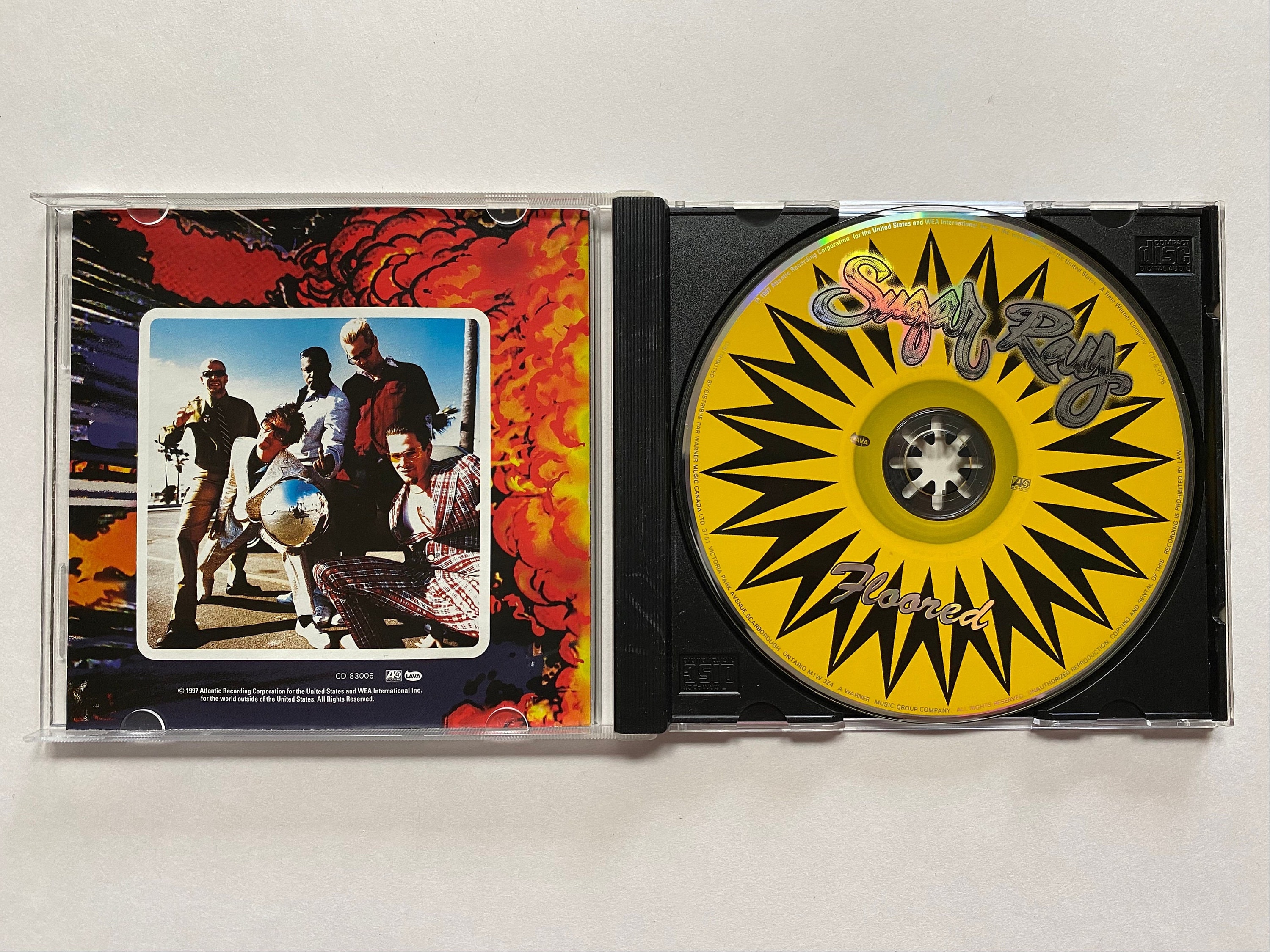 Sugar Ray Floored CD 1997 Alternative Music Album - Etsy