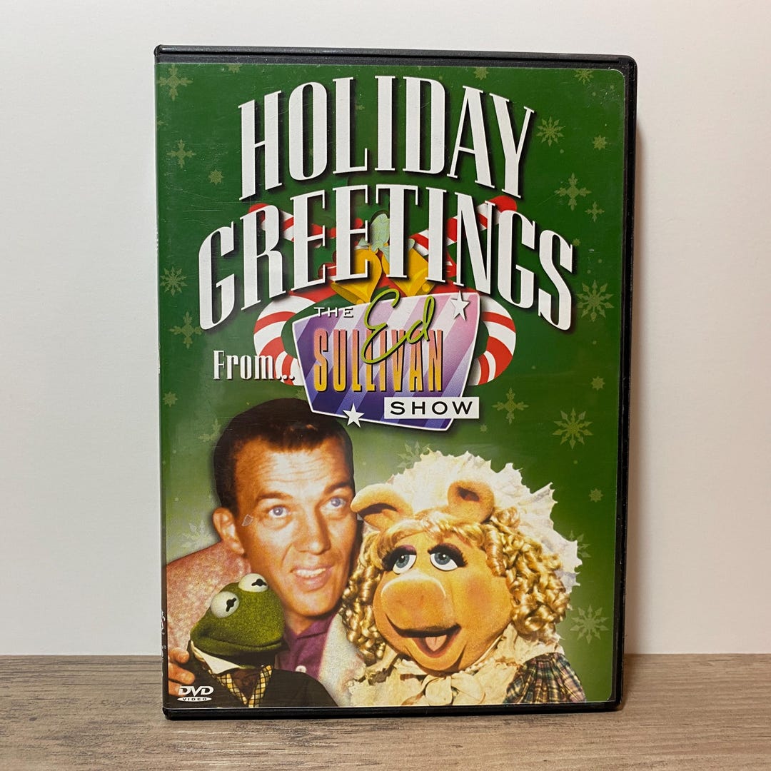 Holiday Greetings From the Ed Sullivan Show DVD 2003 Holiday Classic - Etsy