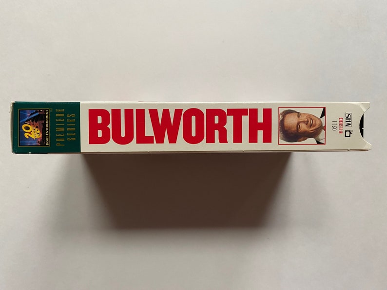 Bulworth VHS Movie 1998 Political Comedy Starring Warren - Etsy