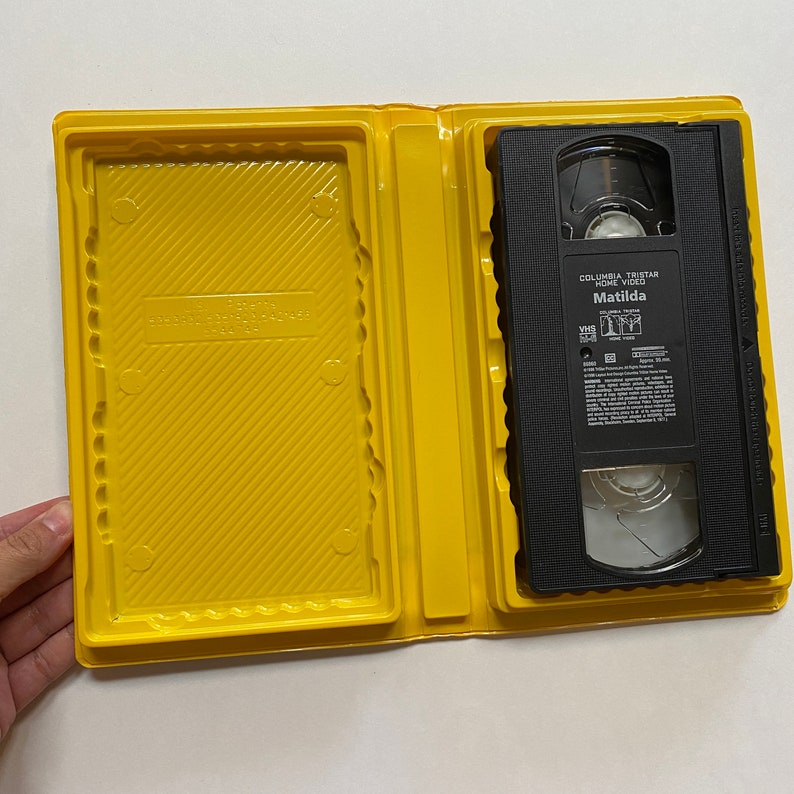 Matilda VHS Movie 1996 Family Film Roald Dahl Danny Devito - Etsy