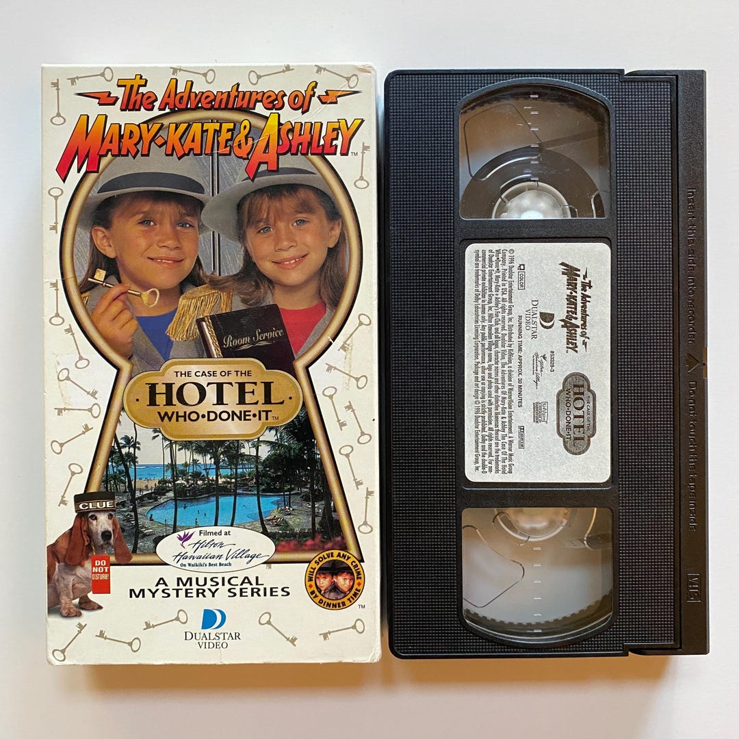 The Adventures of Mary Kate and Ashley Olsen VHS Video the Case of the ...