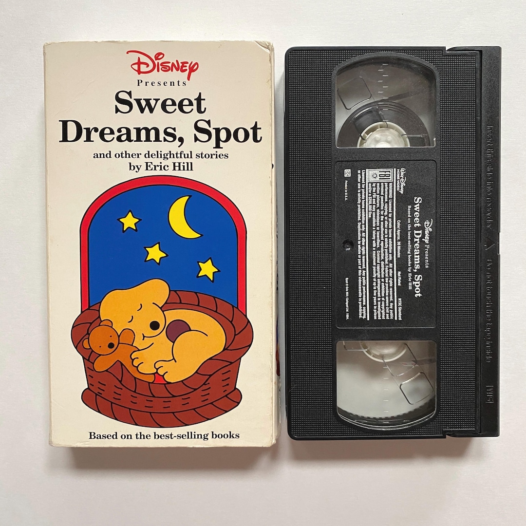 Sweet Dreams Spot VHS + Other Delightful Stories 1995 Disney Animated ...