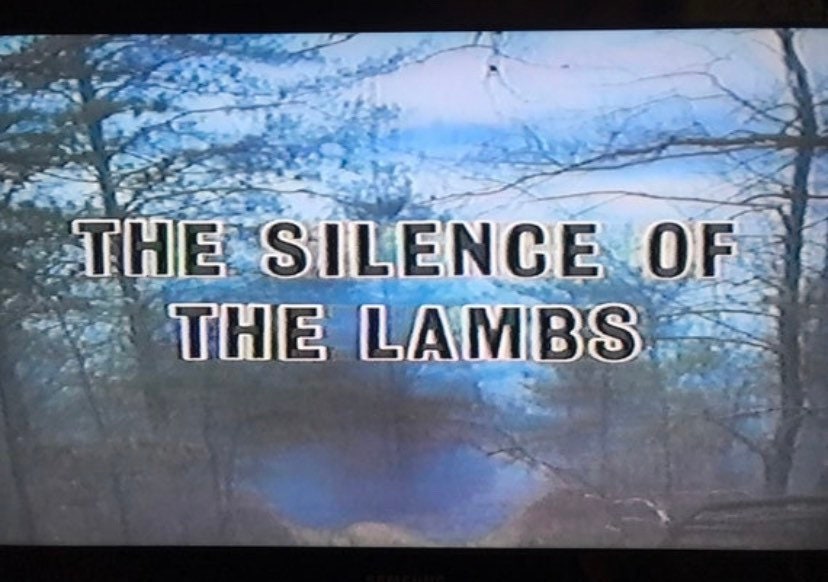 The Silence of the Lambs VHS Video Movie Film Horror Psychological ...