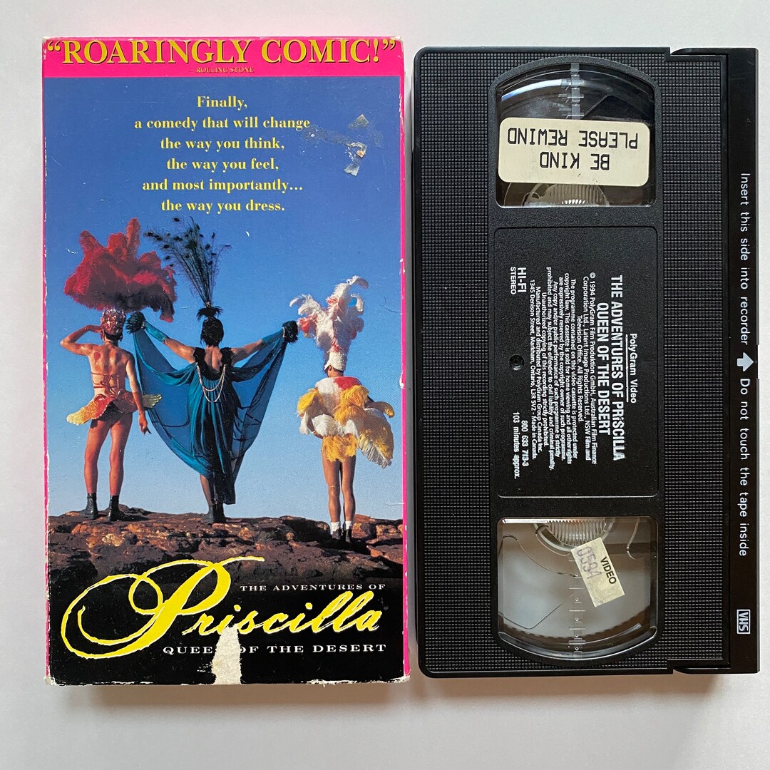 Priscilla Queen of the Desert VHS Movie 1994 Drag Queen Comedy Drama - Etsy