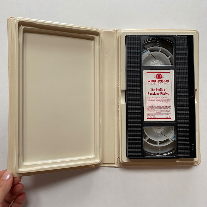 1969 the Perils of Penelope Pitstop VHS 1983 Re-release Hanna Barbera ...