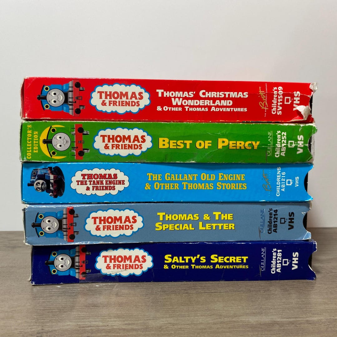 Thomas the Tank Engine and Friends VHS Videos Early 2000s LOT George ...