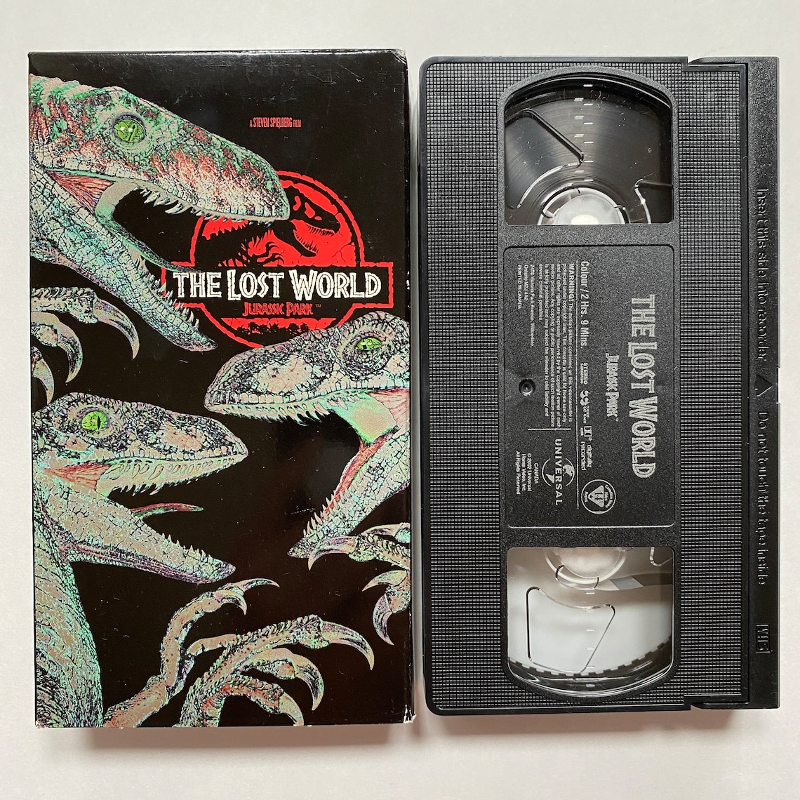 Jurassic Park the Lost World VHS Movie Film 2001 Action Thriller - Etsy