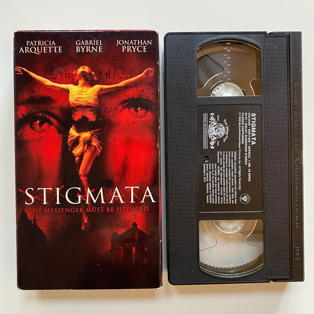 Stigmata VHS Video 1999 Spiritual Horror Film - Etsy