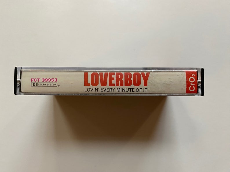 Loverboy Lovin Every Minute of It Cassette Tape 1985 Music Album ...