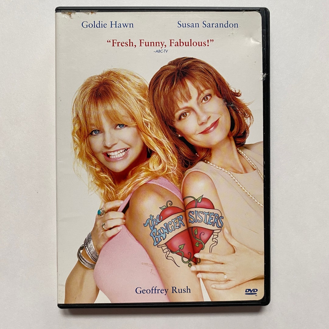 2002 the Banger Sisters DVD Drama Comedy Movie Goldie Hawn Susan ...