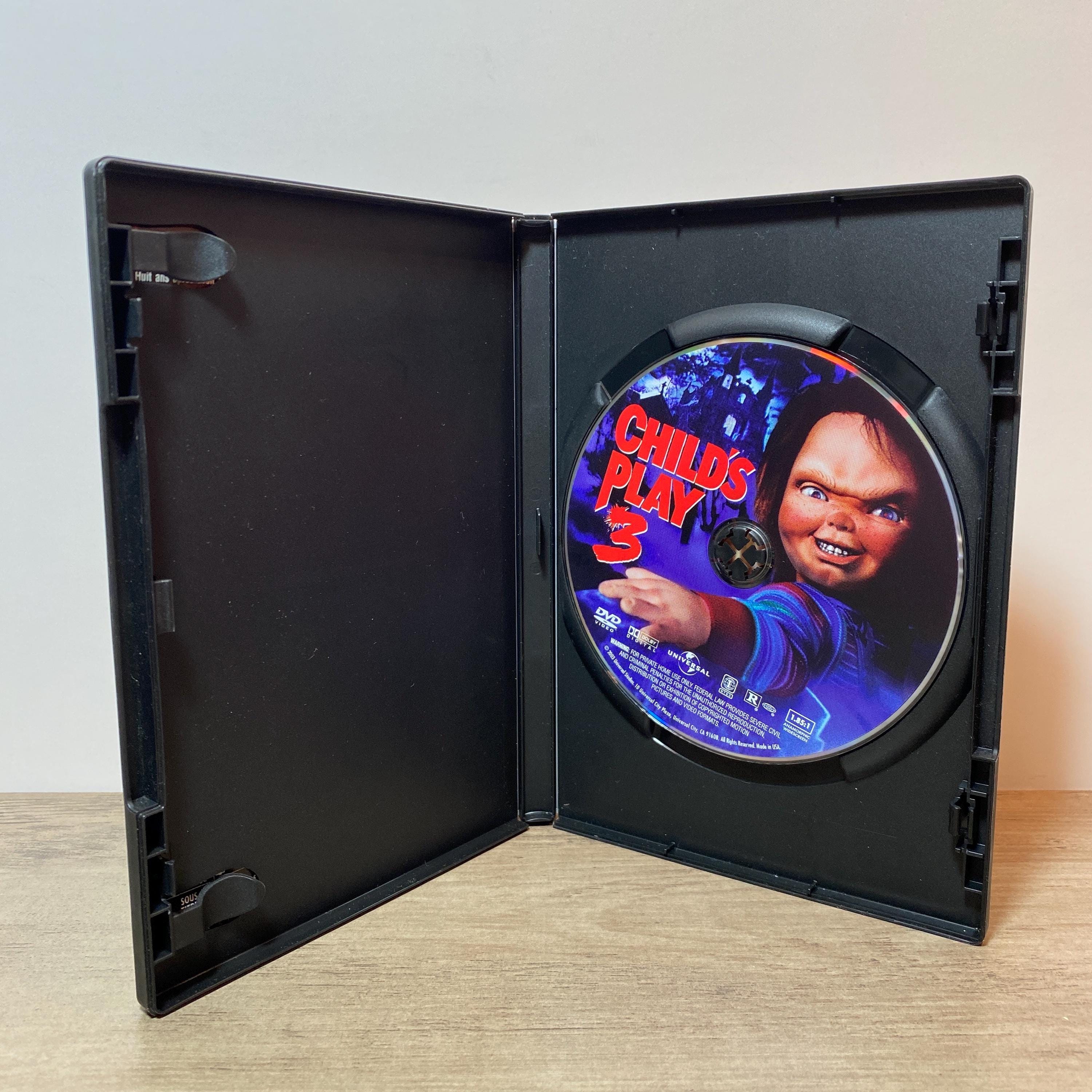 Childs Play 3 DVD 1991 Horror Movie Chucky - 2003 Re-release - Etsy