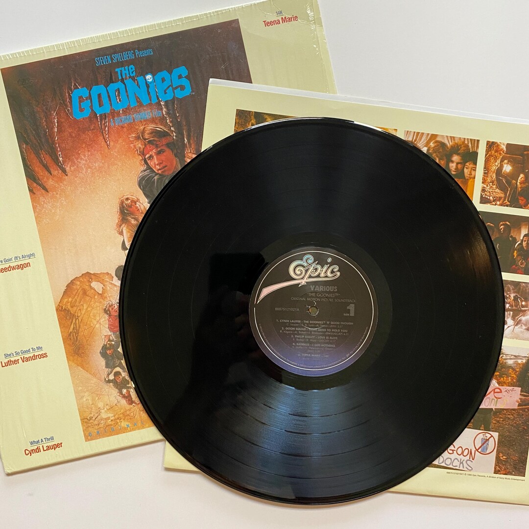 The Goonies Movie Soundtrack Vinyl LP 12” Record 1985 Original - Etsy