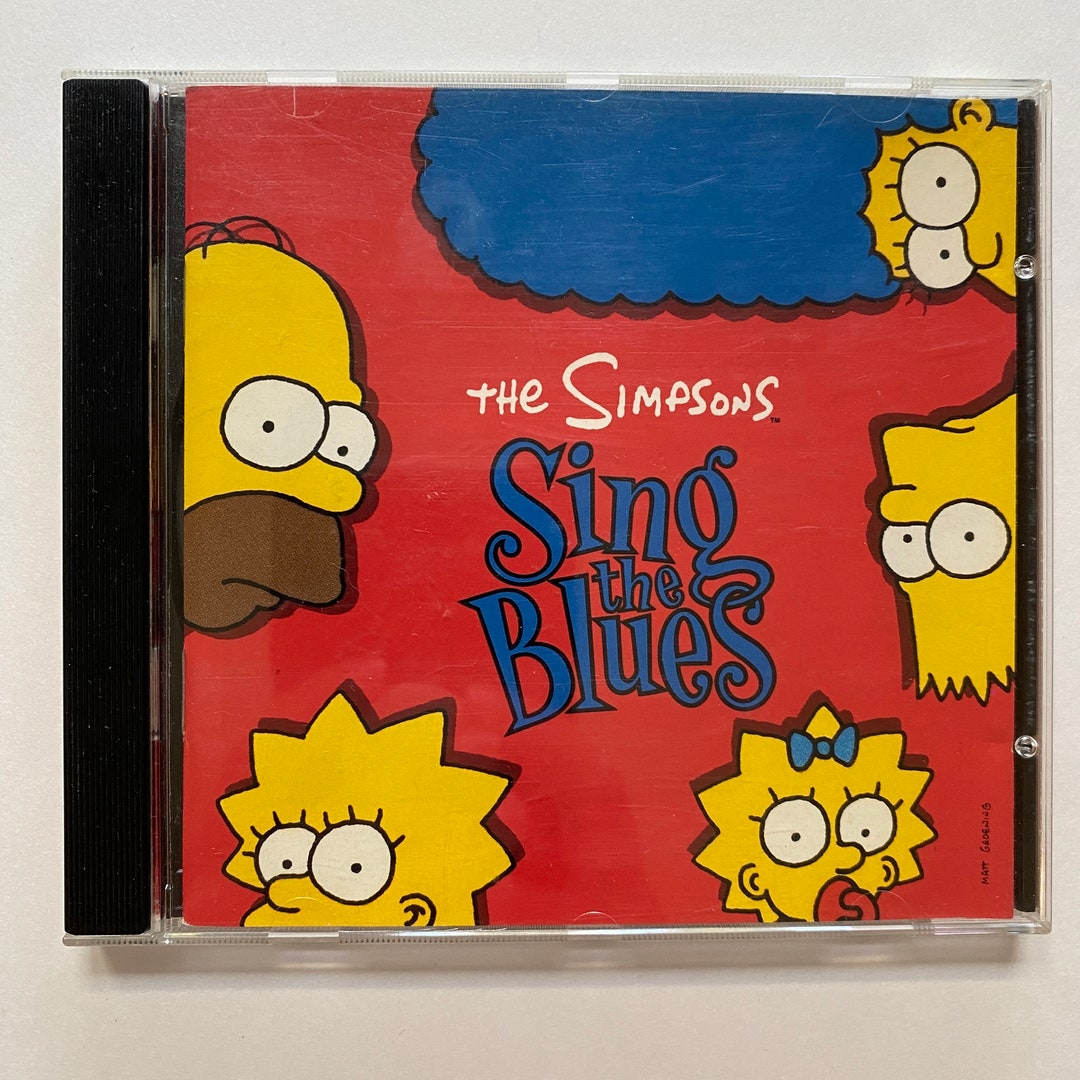 The Simpsons Sing the Blues CD Comedy Novelty Music Album 1990 - Etsy