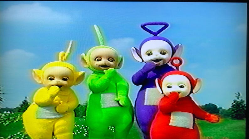 Dance With the Teletubbies VHS Video 1997 Kids TV Series - Etsy