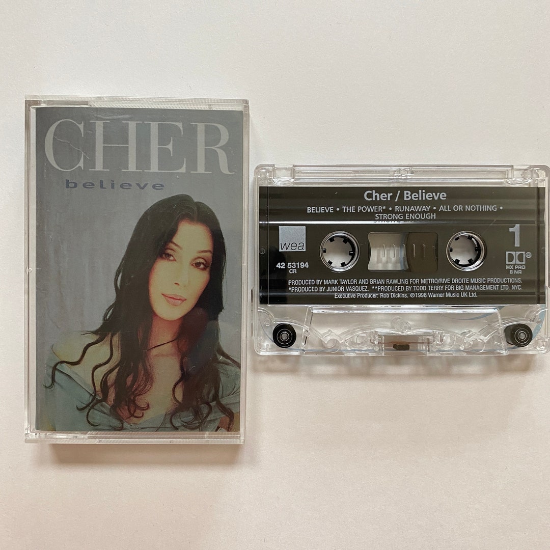 Cher Believe Cassette Tape 1998 Music Album Elecropop - Etsy
