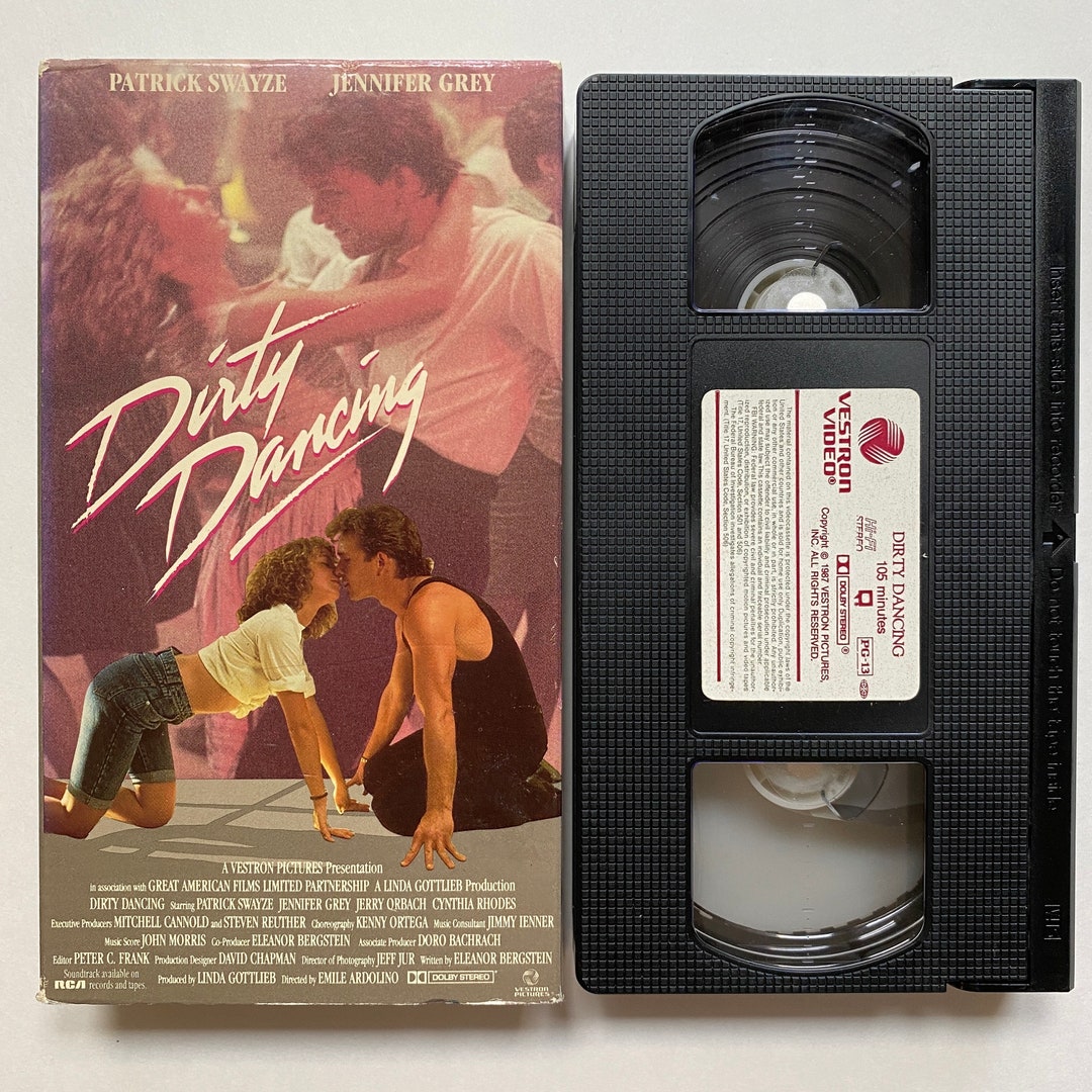 Dirty Dancing VHS Movie Film 1987 Classic Hit Romantic Drama Movie - Etsy