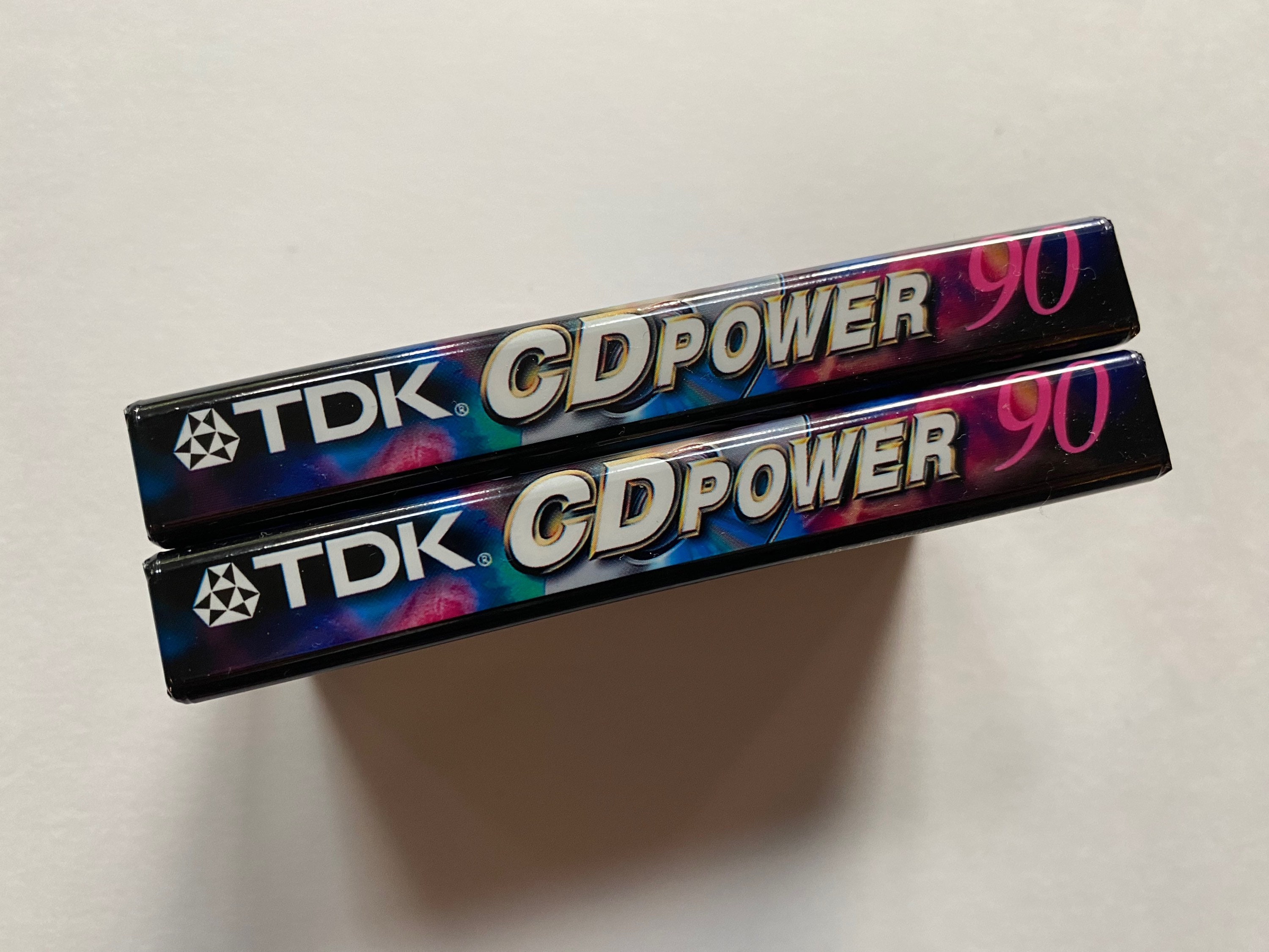 TDK 90 CD Power Blank Cassette Tapes for Recording Audio High Energy ...