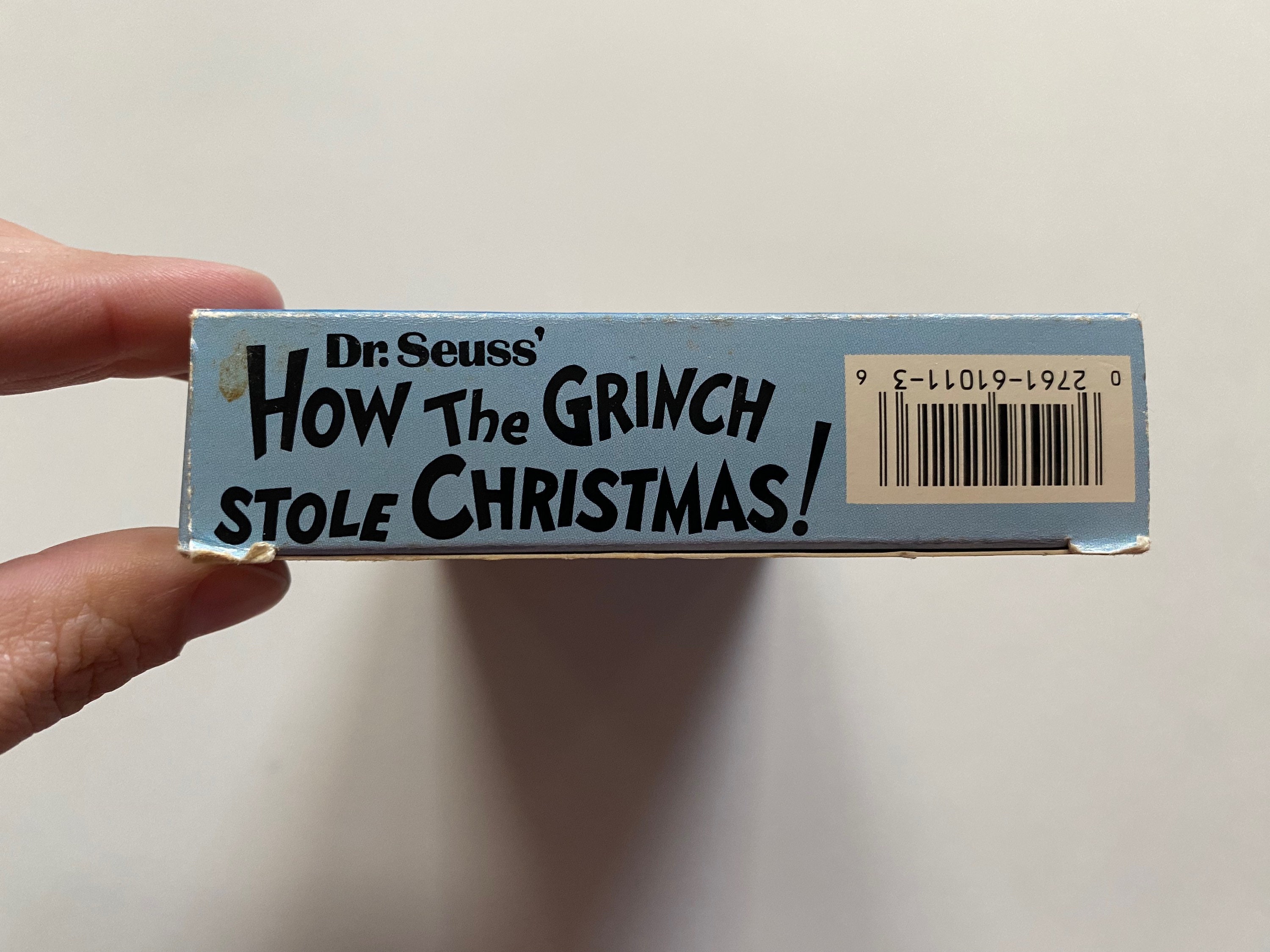 How the Grinch Stole Christmas VHS Video Xmas Holiday Movie Family ...