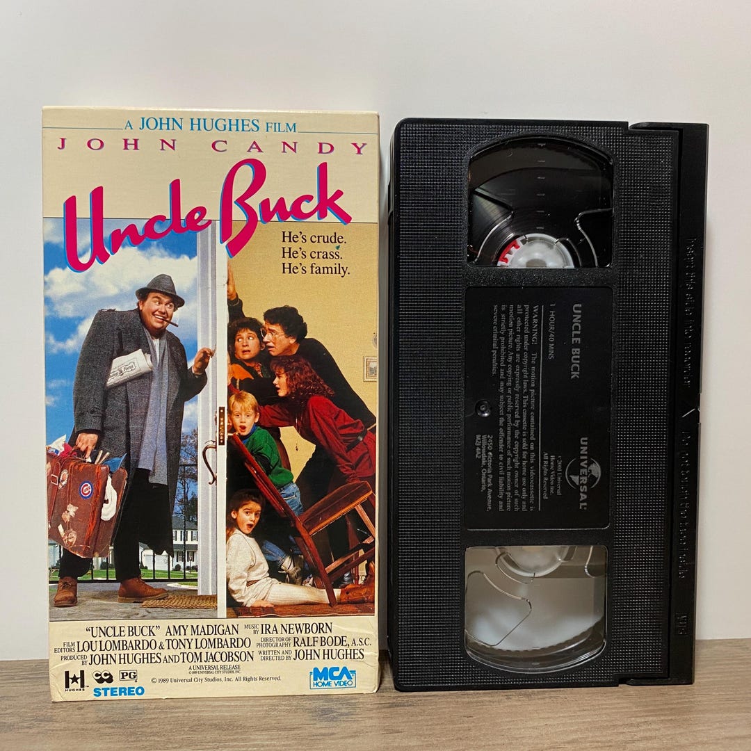 Uncle Buck VHS Video Movie 1989 John Hughes Comedy - Etsy