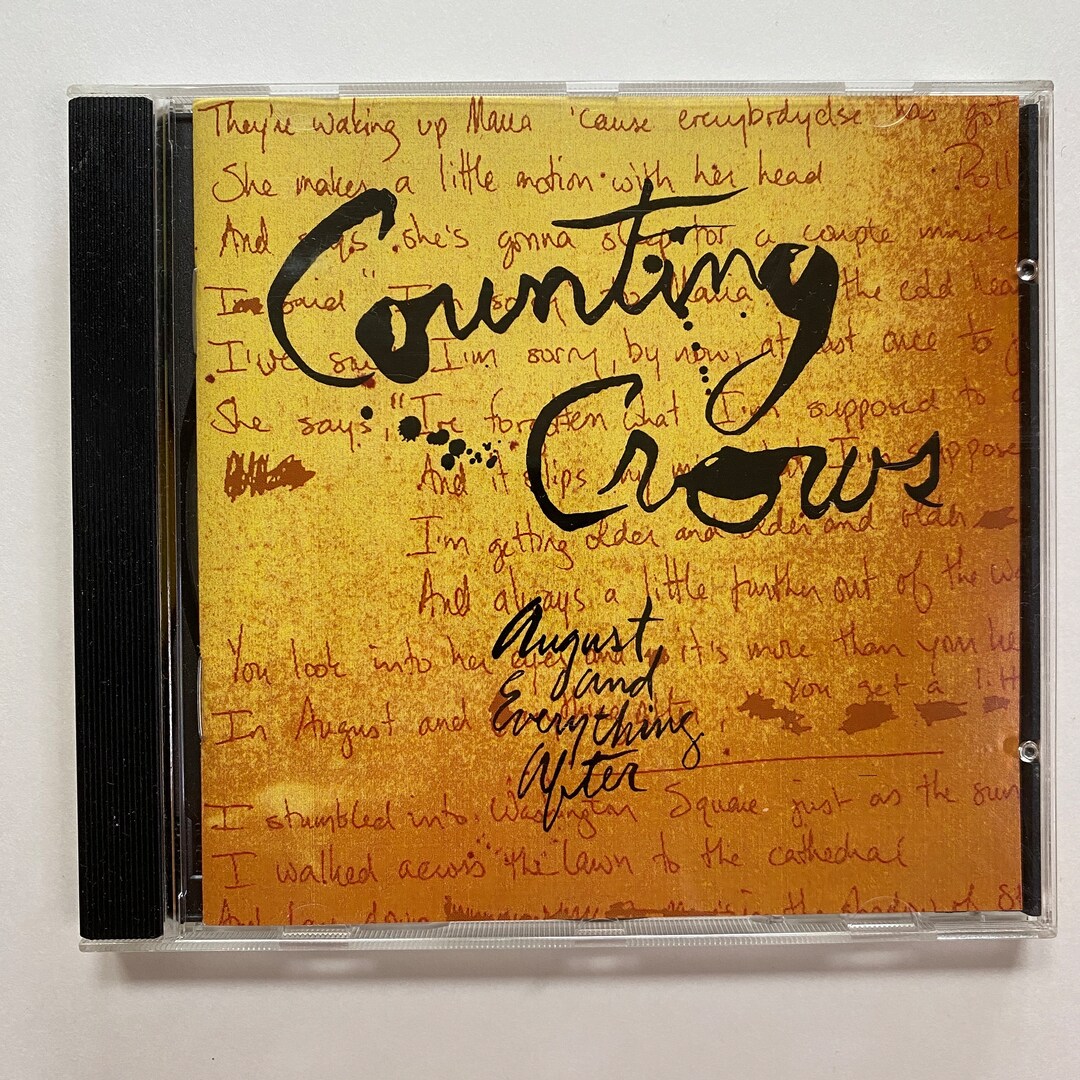 Counting Crows August and Everything After CD Music Album 1993 - Etsy