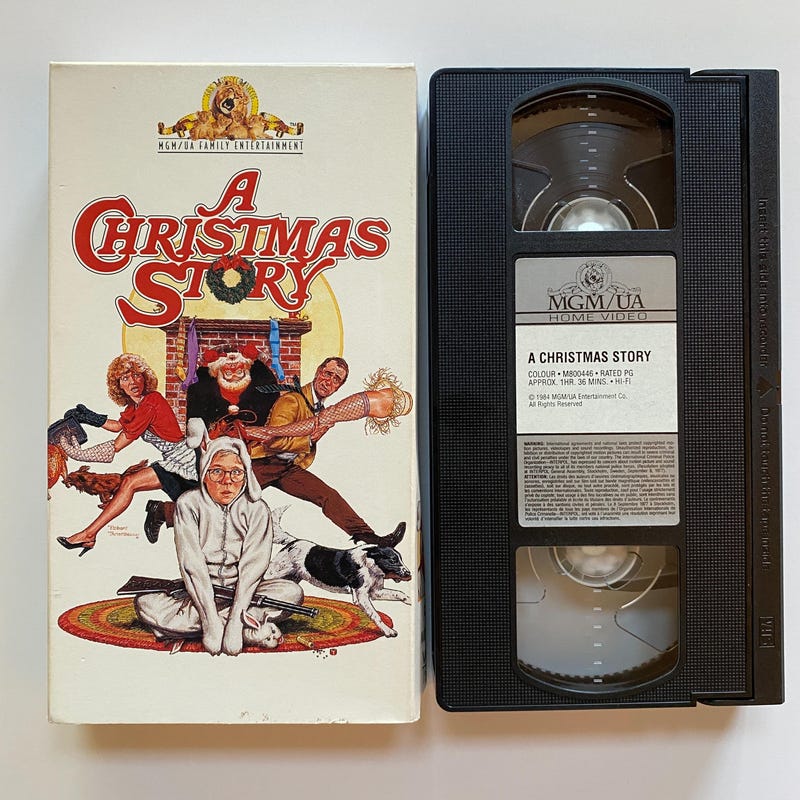 A Christmas Story 1983 Vhs - Etsy