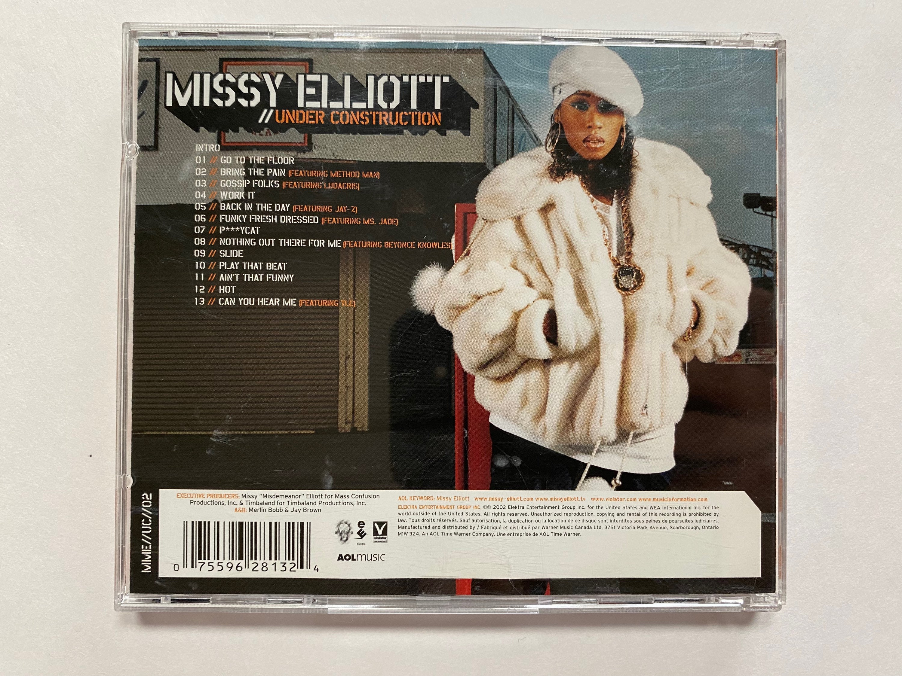 Missy Elliot Under Construction CD 2002 Music Album Hip Hop - Etsy