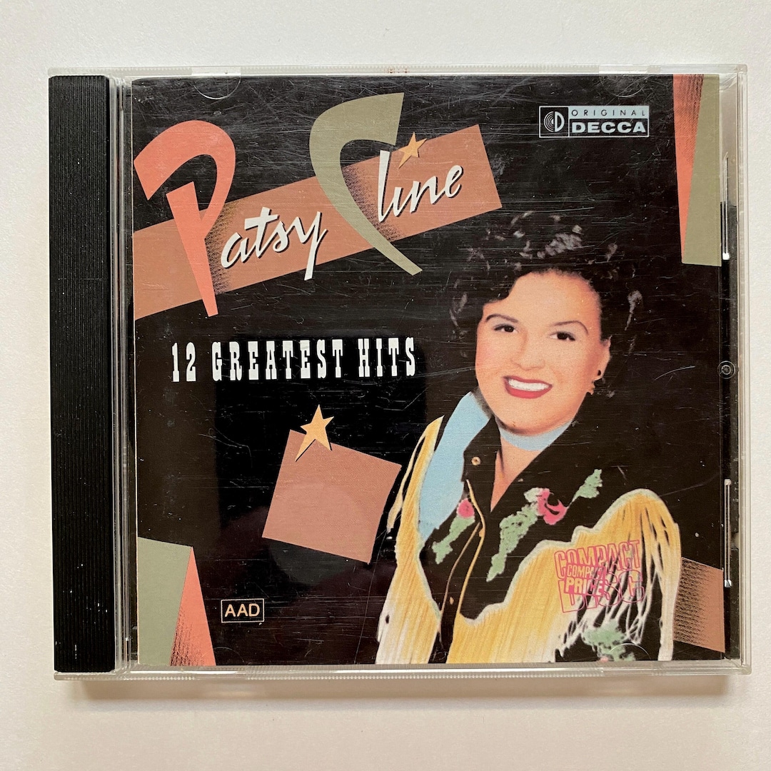 Patsy Cline 12 Greatest Hits CD Re-release Country Music Legend 1988 - Etsy