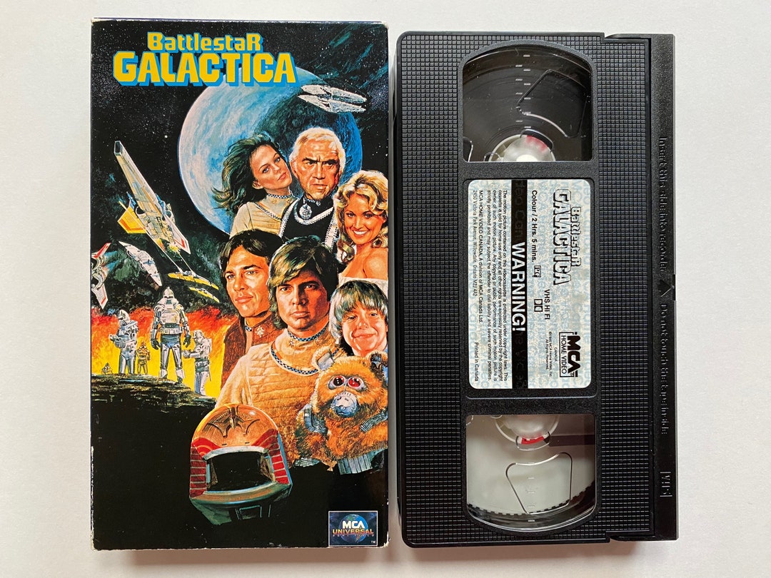 Battlestar Galactica VHS Video Movie 1979 Sci Fi Film - Etsy